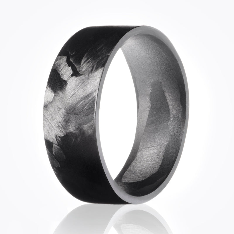 Element Collection — Carbon Fiber and Zirconium Rings by Carbon6
