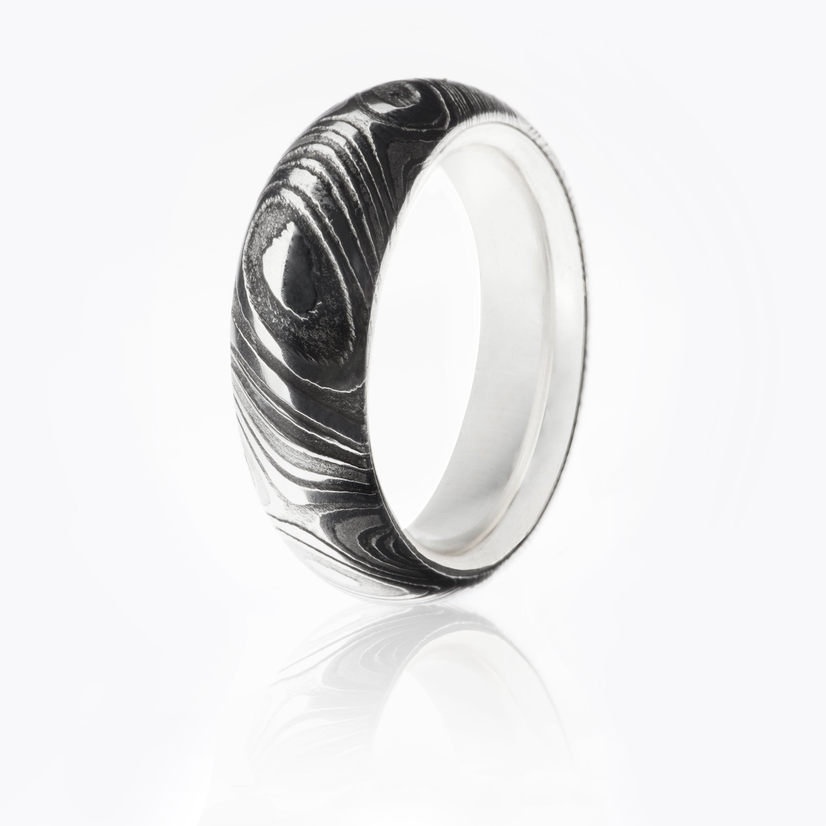Damascus Steel Rings | Damascus Collection | Carbon6 Rings